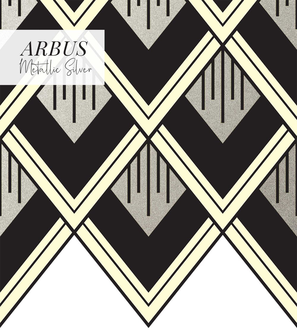 ARBUS - LARGE SCALE - SILVER METALLIC BORDER